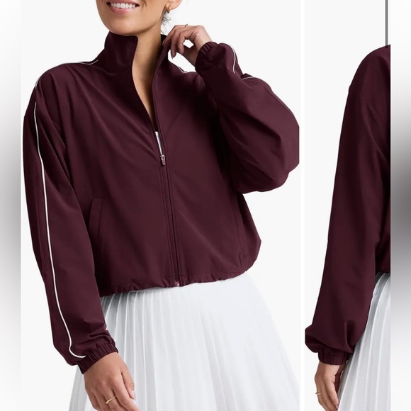 Beyond Yoga | Jackets & Coats | New Beyond Yoga Track Jacket In Black ...